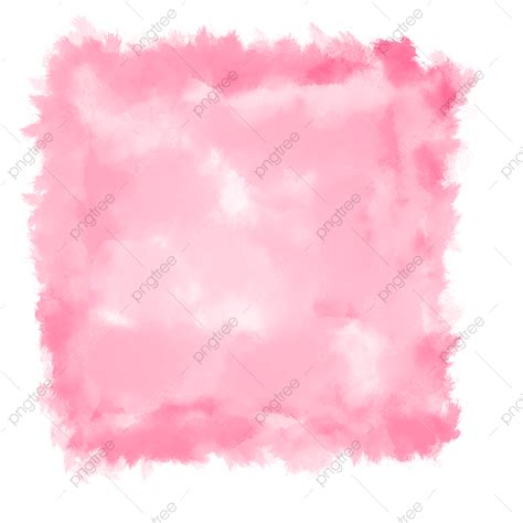 Watercolor Brush Stroke Hd Transparent Watercolor Pink Brush Stroke