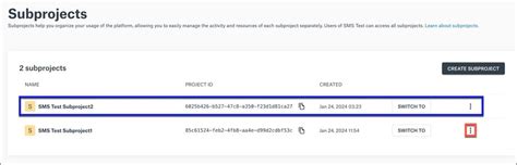 What Is A Subproject And How To Manage Subprojects Sinch Community