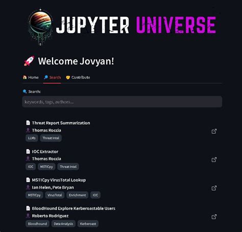 Infosec Notebook Jupyter Python Cybersecurity Thomas Roccia