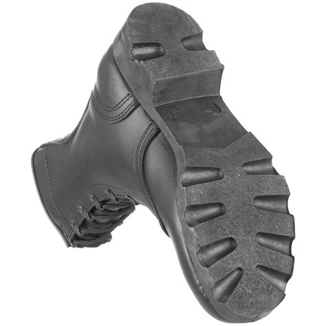 Speed Lace Combat Boots Black