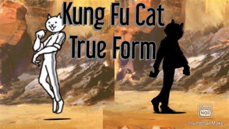 Kung Fu Cat True Form Battle Cats Evolutions Youtube