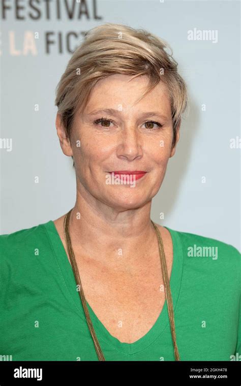 Maitena Biraben Attends The 23rd Tv Fiction Festival At La Rochelle On