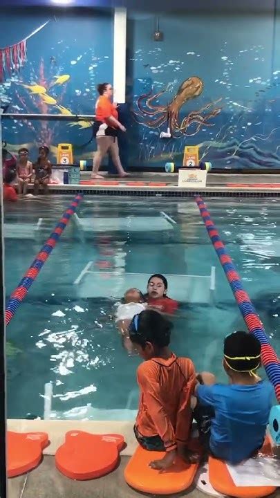 Swim Practice At Goldfish Swimming School Youtube