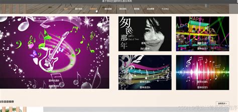 【开题报告】基于springbootvue基于协同过滤的音乐推荐系统（程序源码论文 计算机毕业设计 Csdn博客