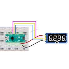 Modulo X Display Segmentos Con Hc Digitos