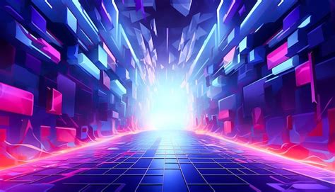 Premium Ai Image Abstract Data Flow Space Light Rays Explosion Effect Scifi Motion Wallpaper