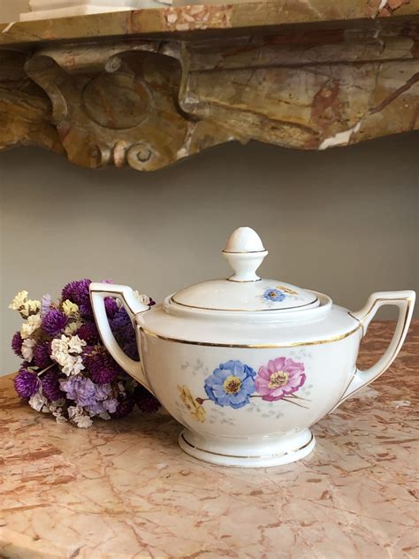 Açucareiro Em Porcelana Polonesa