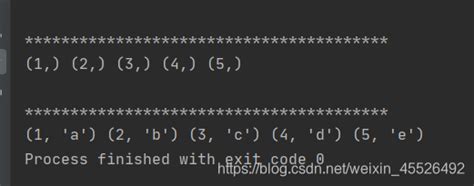 Python Zip函数 同时迭代多个序列 迭代zip时计数 Csdn博客