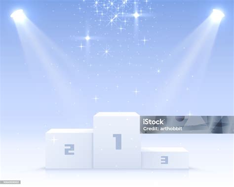 무대 조명 무대 연단 장면으로 흰색 배경 벡터 일러스트 레이 션에 시상식에 대 한 연단 금 금속에 대한 스톡 벡터 아트 및 기타 이미지 금 금속 금색 도시를 벗어난