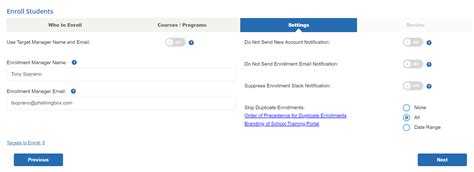 Enrollment Wizard Support Center