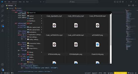 Video Wajiha Adnan On Linkedin Contactmanagementsystem Python