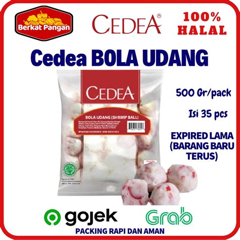 Jual Cedea Bola Udang Bakso Udang Shrimp Ball 500g Shopee Indonesia