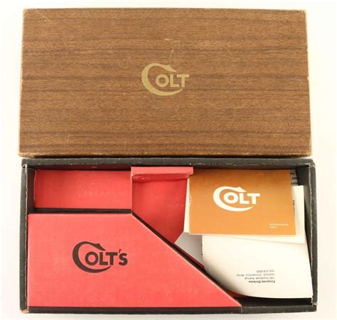 Vintage Colt Python Box