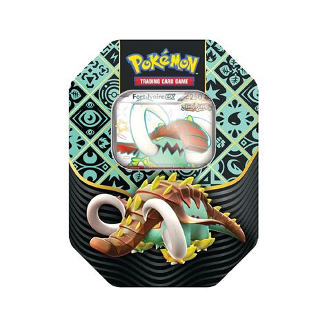 Pokebox Tin Pokémon Destinées De Paldea Ev45 Fort Ivoire Ex Pokemagic