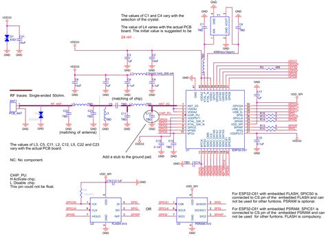 Schematic Checklist Esp32 C61 — Esp Hardware Design Guidelines Latest Documentation