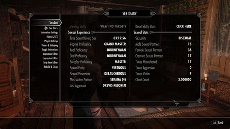 Share Your Sexlab Diary Page Skyrim Adult Mods Loverslab