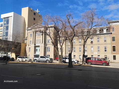 1907 Misericordia Hospital Winnipeg Canada Architecture Of
