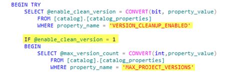 Managing The Size Of The Sql Server Ssis Catalog Database