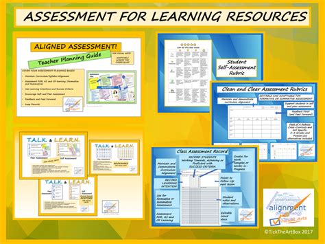 Assessment For Learning Resources Teaching Resources