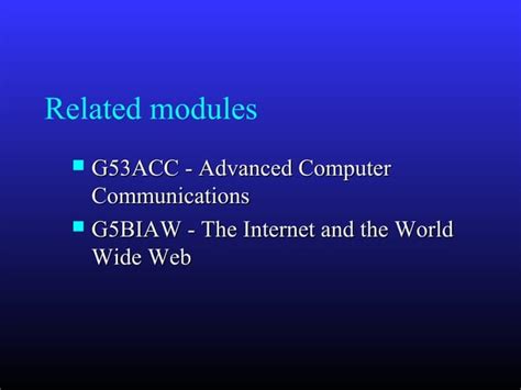 computer communications and networks ppt computer networking