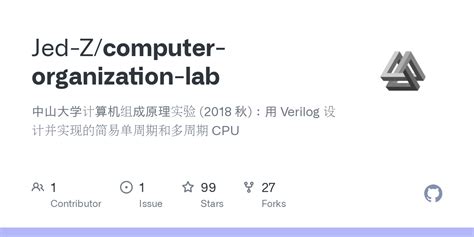 Computer Organization Labsinglecyclecpusinglecyclecpusrcssim1newcpusim1v At Master