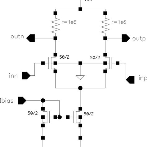 Two Layout Versions Of The Example Design A Basic B Common Centroid