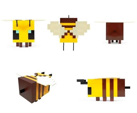 Minecraft Yellow Bee Figural Mood Light 5 Inches Tall In 2021 Mood