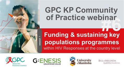 GPC Key Populations Community Of Practice Financing Sustaining