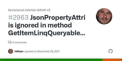Jsonpropertyattribute Is Ignored In Method Getitemlinqqueryable On The