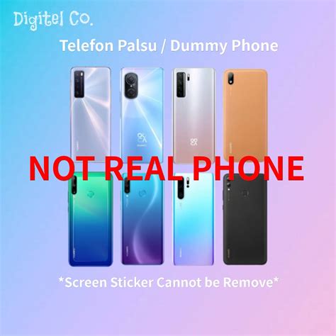 Telefon Palsu Fake Huawei Display Dummy Phone Non Working Display Model Phone Dummy Set Toy