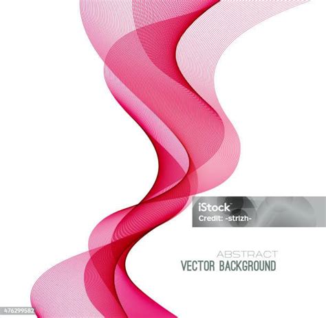 추상적임 곡선형 운항선 배경 브로셔 디자인 템플릿 0명에 대한 스톡 벡터 아트 및 기타 이미지 0명 2015년 개념 Istock