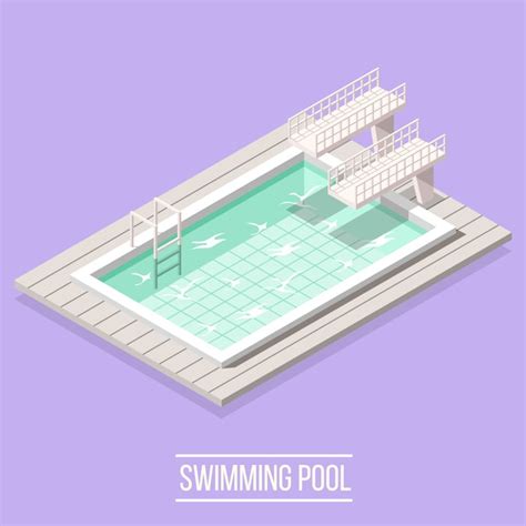 Vetores E Ilustrações De Piscina Escada Para Download Gratuito