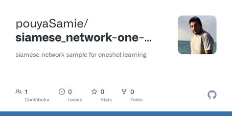 Github Pouyasamie Siamese Network One Shot Learning Siamese Network Sample For Oneshot Learning