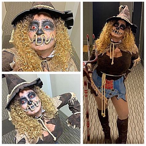 Homemade Scarecrow Costume For Women