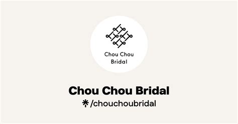 Chou Chou Bridal Linktree