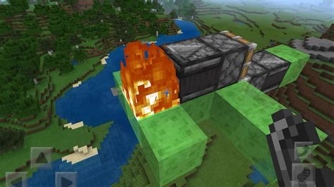 How To Make A Working Plane In Minecraft Pe Youtube