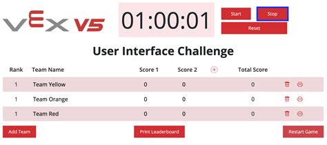 Using The VEX V5 Leaderboard VEX Library