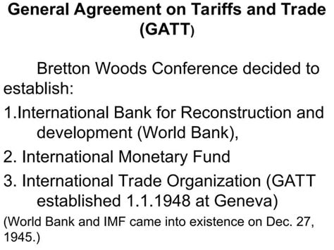 Gatt Ppt For Someone To Learn About Gatt Ppt