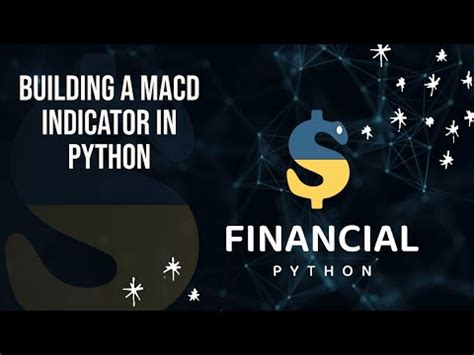Building A MACD Indicator In Python YouTube