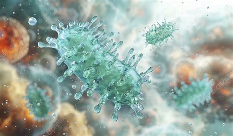 Rabies Virus Illustration Stock Image F0441555 Science Photo