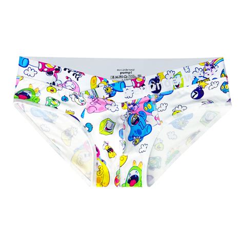 CMENIN PUMP 1Pcs Hot Cotton Underwear Man Brief Low Waist Slip Men S