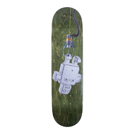 Robotron Deck Grabber Olive 86 Robotron Skateboards