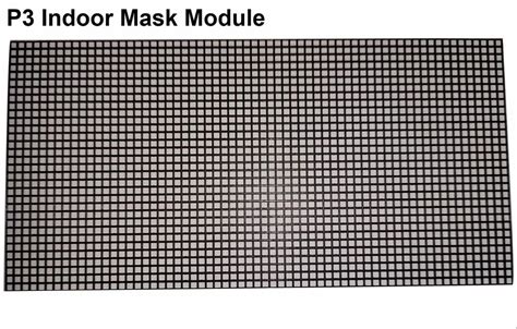 Full P3 Indoor Mask Module 4 Mm At ₹ 55piece In Ludhiana Id