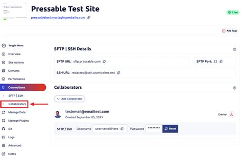 setup and use sftp to connect to your wordpress site