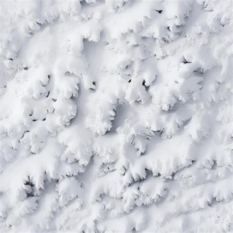 Premium Photo Seamless Snow Texture