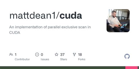 Github Mattdean1cuda An Implementation Of Parallel Exclusive Scan In Cuda
