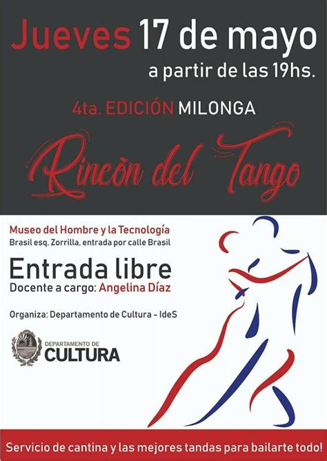 Vuelve La Milonga Rincón Del Tango” En El Museo Del Hombre Y La