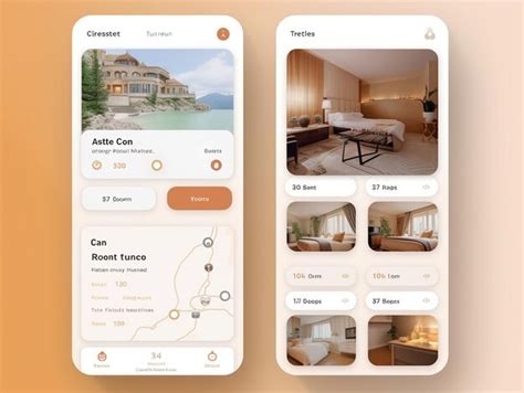 Premium Ai Image Hotel Booking App Ui Design By Generative Ai