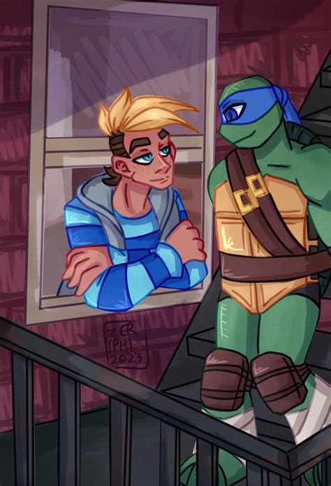 Tmnt Just Visiting By Zeriphi On Deviantart