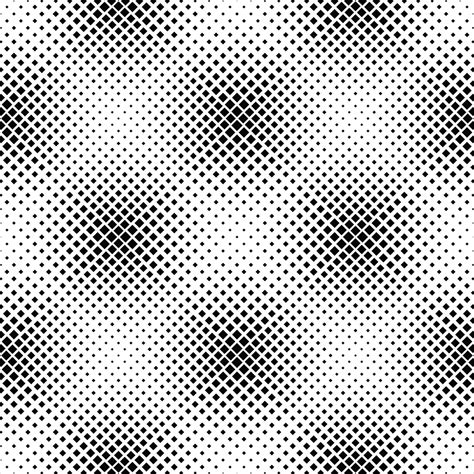 Geometrical Seamless Square Pattern Background Black And White